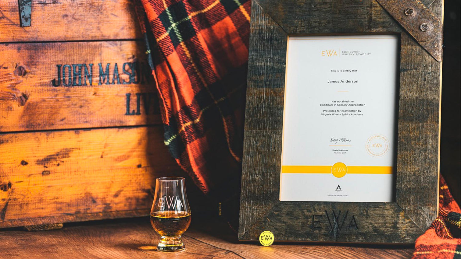 Certificate in Sensory Appreciation | EWA – Edinburgh Whisky Academy